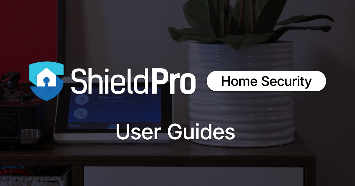 ShieldPro User Guides & Product Documents | Security System Manuals ...